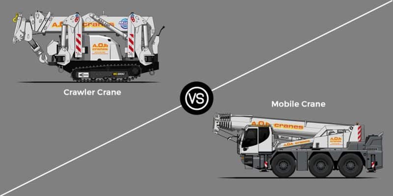 Crawler Cranes vs Mobile Cranes: Choosing the Right Option