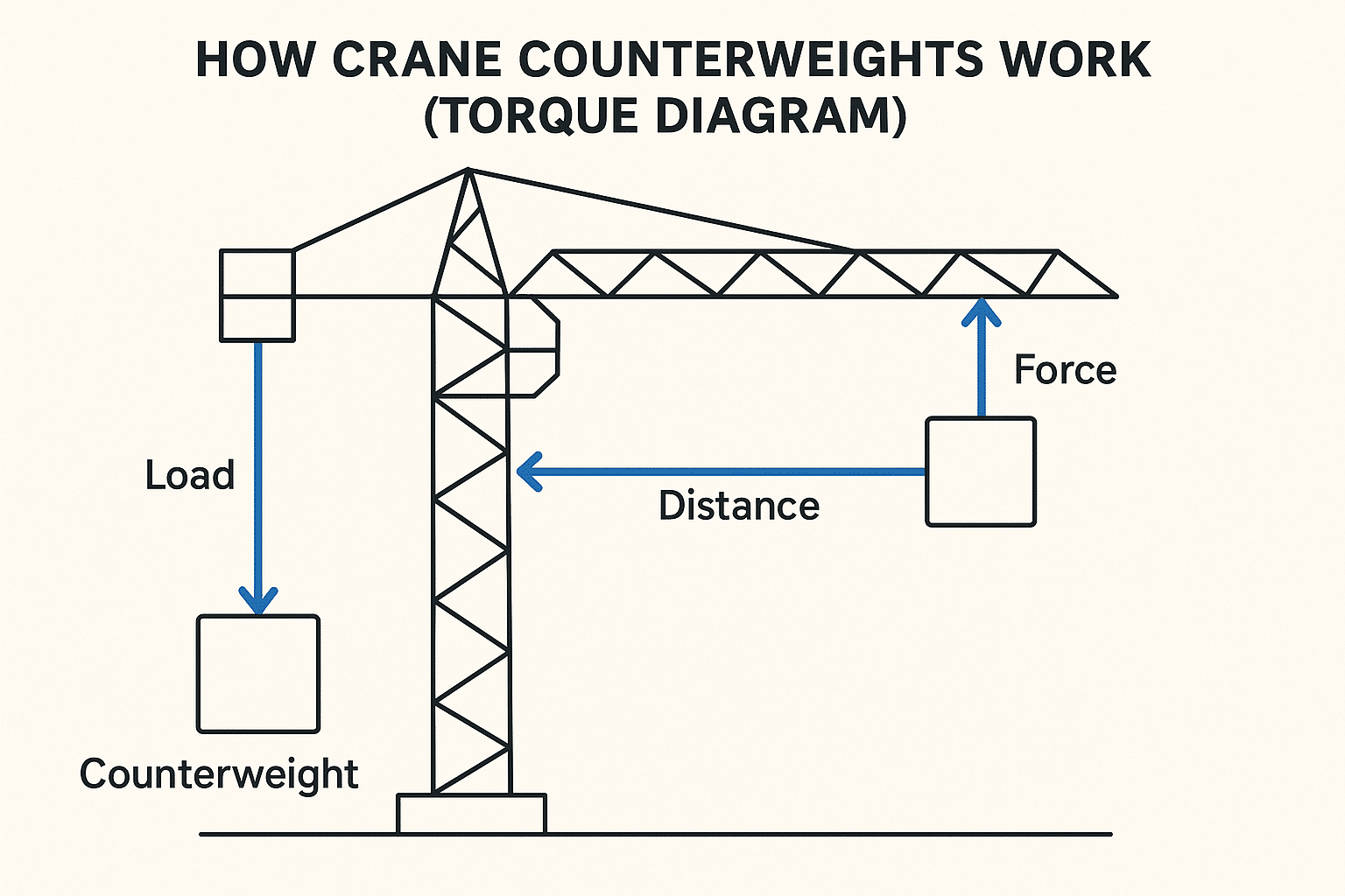 Crane Counterweights: for Improved Load Capacity & Stability